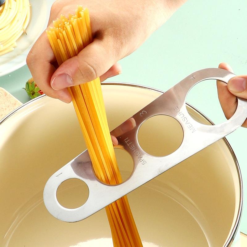 Stainless Steel Spaghetti Measurer Pasta Noodle Measure Cook - TikTok ...