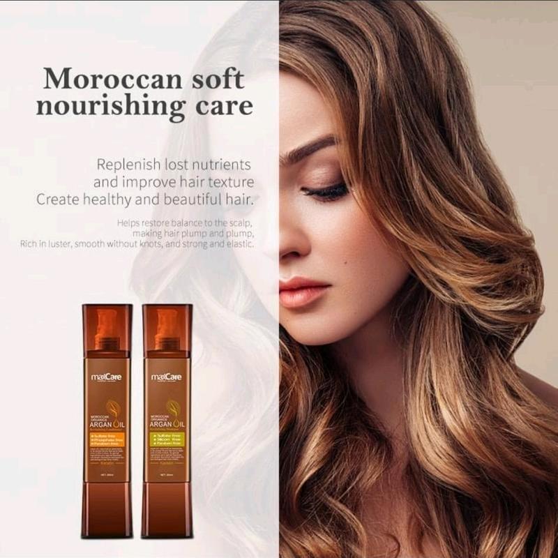 MaxCare Argan Oil Revitalising Shampoo & Conditioner for Haircare ...