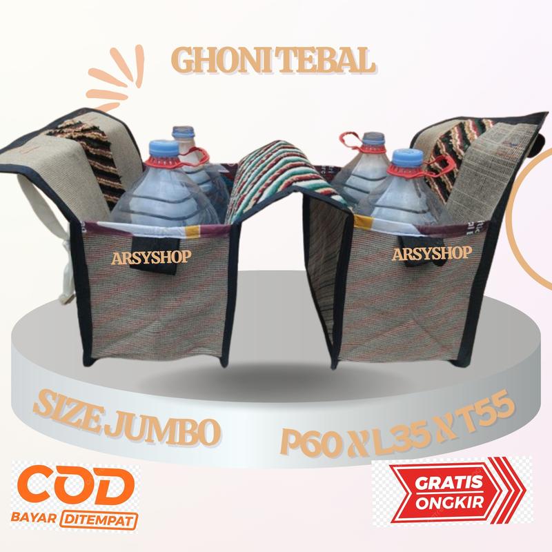 Tas Obrok Motor Jumbo Bahan Ghoni Super Tebal Kuat Tahan Air - Shop ...