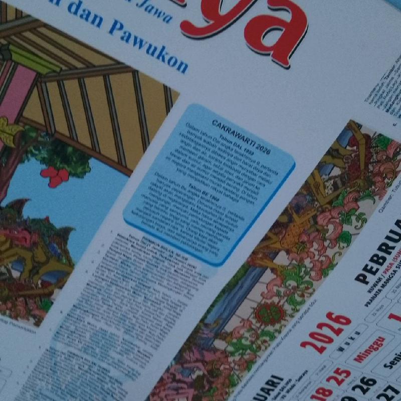 kalender 2026 primbon Jawa baya Jayabaya 2026 - Shop | Tokopedia