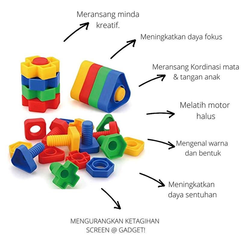 manipulative toys fine motor skills Kid - TikTok Shop Malaysia