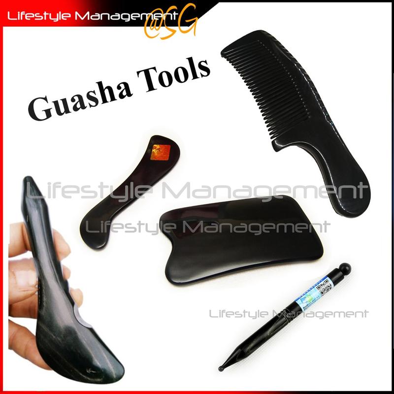 Water Buffalo Horn Guasha Bojin Body Face Scraping Bar Stick - TikTok ...
