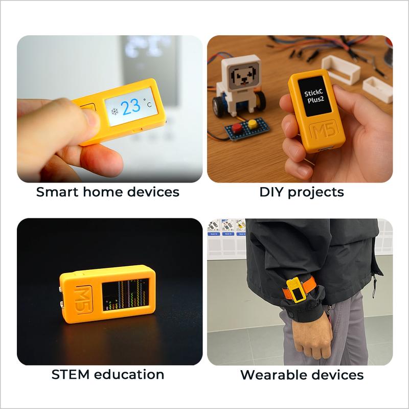 M5Stack Official M5StickC PLUS2 ESP32-PICO-V3-02 Mini IoT Development ...