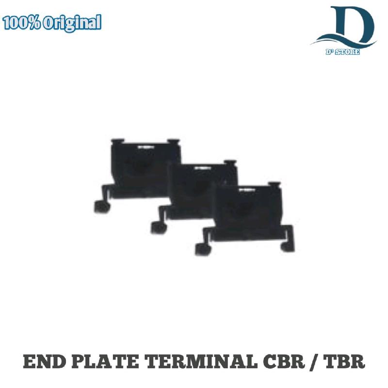End Plate Penutup Samping Terminal Block TBR CBR 10A 20A 30A - Shop ...