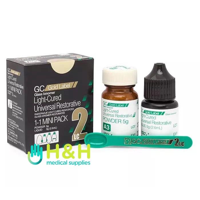 Jual Terbaru- FUJI 2 Light Cured / GIC FUJI 2 GC GOLD LABEL LC Mini ...