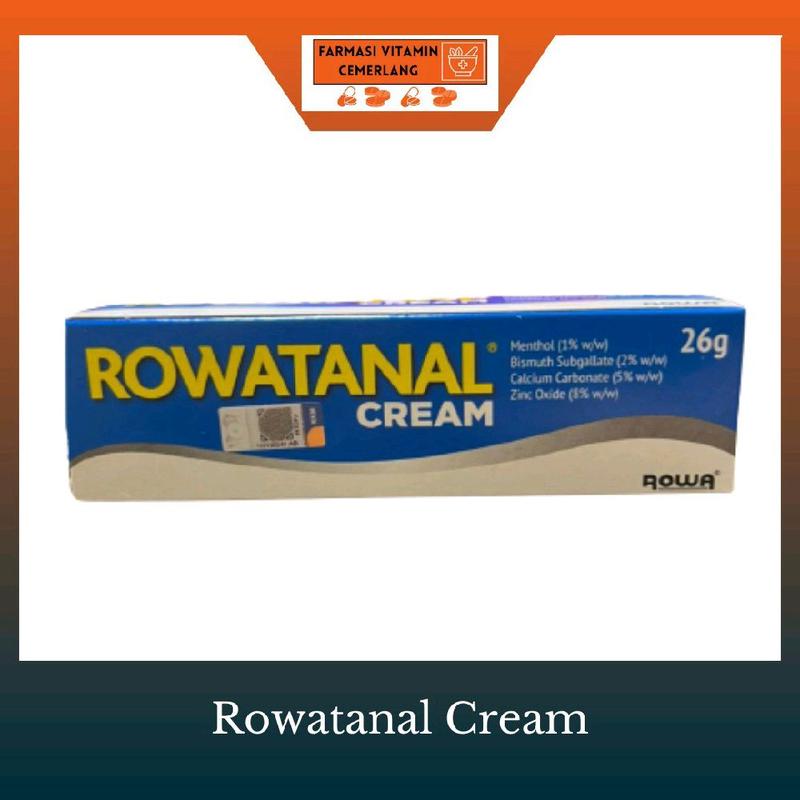 Rowatanal Cream 26g | Krim Buasir | Exp 07/2026 - TikTok Shop Malaysia