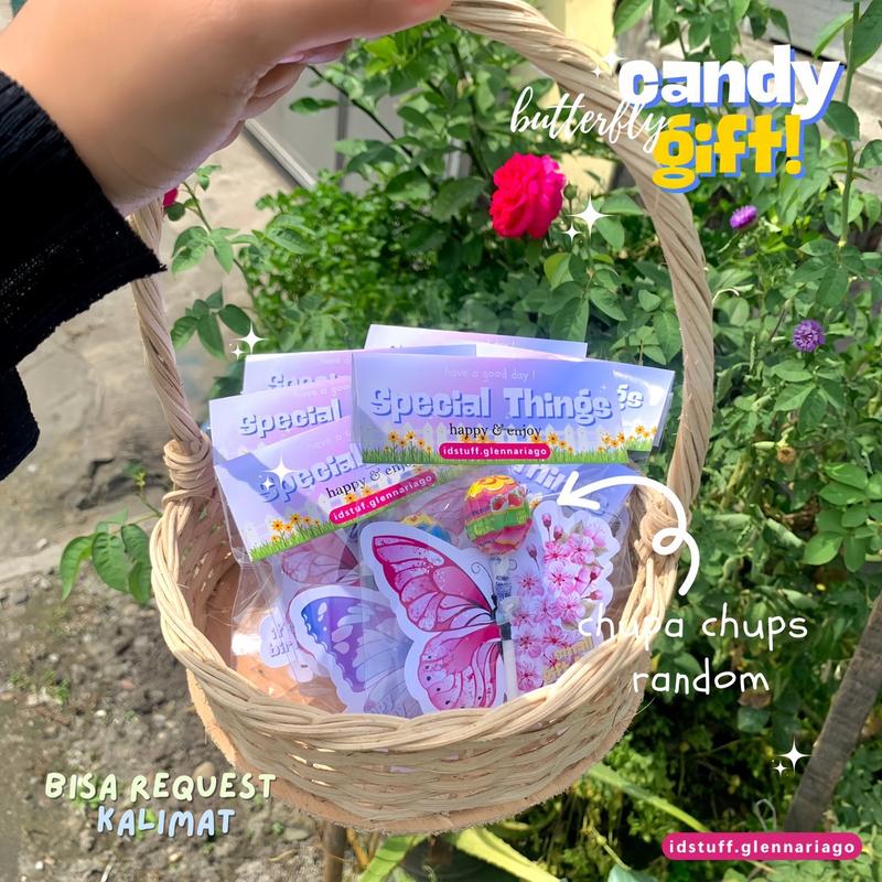 Candy gift - mini gift permen - gift permen lucu butterfly - - Shop ...