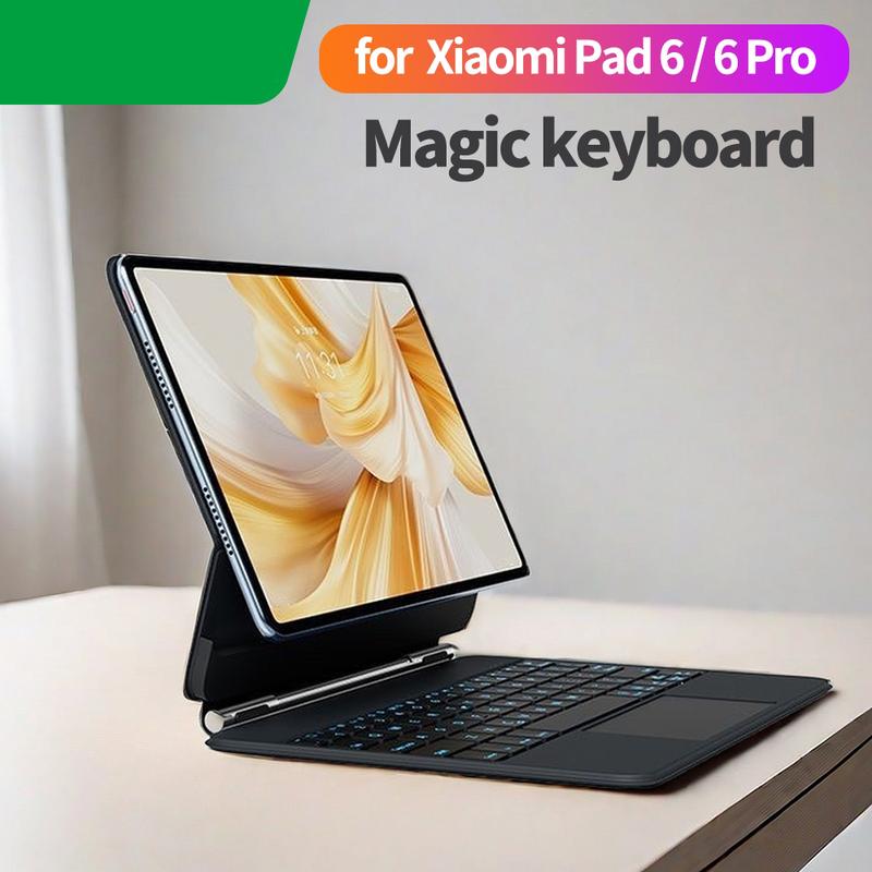 Papan Kekunci Ajaib, QIxia, untuk Xiaomi Pad 5 / 6 / 7 / Pro, Papan ...