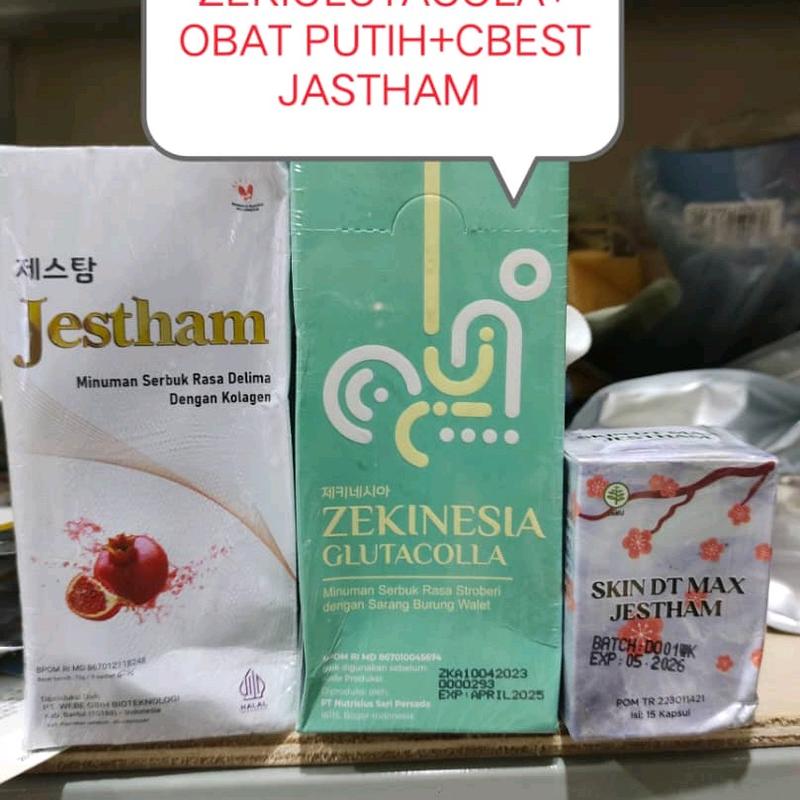 SET JESTHAM MEMBANTU MEMUDARKAN MEMUTIHKAN SELURUH BADAN - TikTok Shop ...