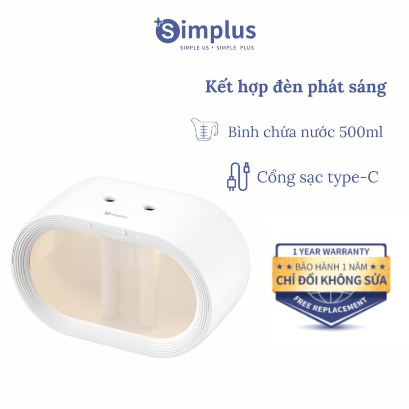 SimplusVN Máy tạo ẩm để bàn Simplus JASH004, Lỗ phun kép,Thiết - TikTok Shop Vietnam