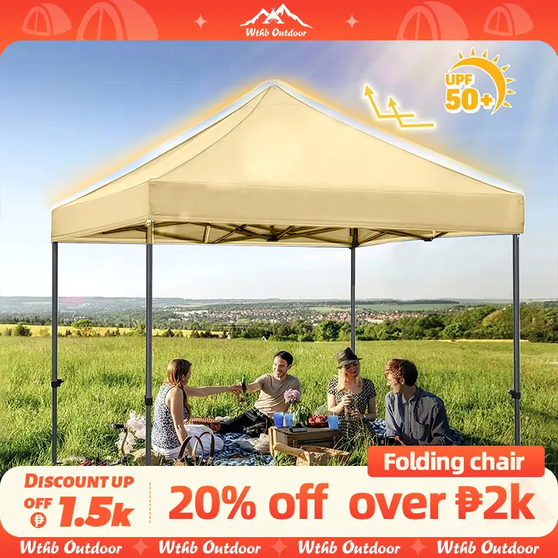 Outdoor heavy duty Tent Rainproof retractable tent 2x2 2x3 3x3 - TikTok ...