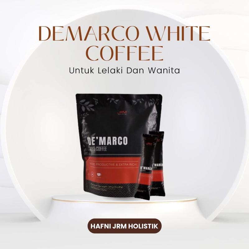 JRM DEMARCO WHITE COFFEE 12SACHET - TikTok Shop Malaysia