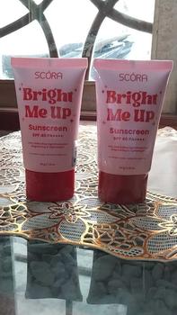 [NEW LAUNCH] SCORA Bright Me Up Sunscreen 40 gr Sunblock Mencerahkan ...