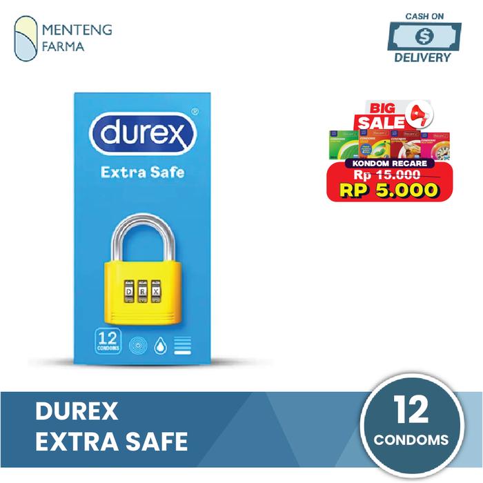 Jual Kondom Durex Extra Safe - Isi 12 - Jakarta Pusat - Menteng Farma ...