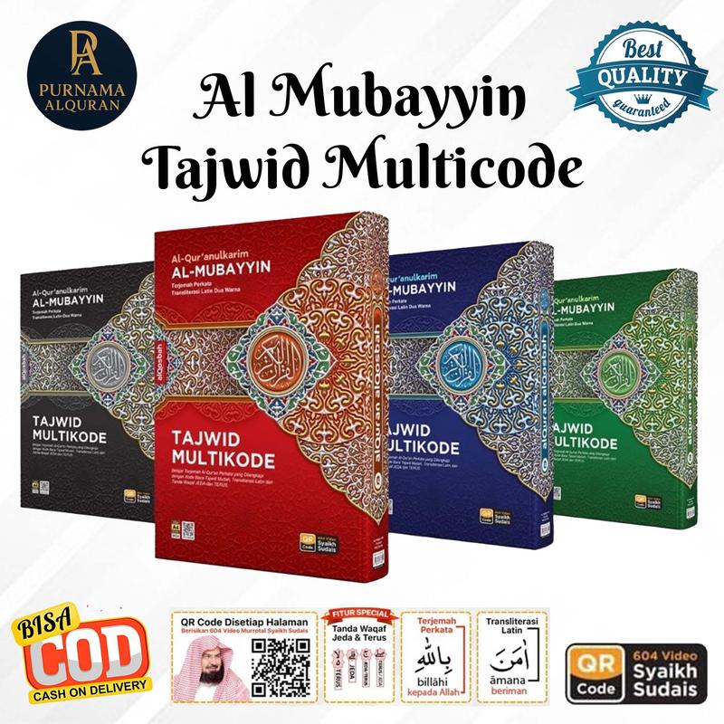 Promo Hari ini Al Qur'an Al Mubayyin Tematik Multicode Terjemah Perkata ...