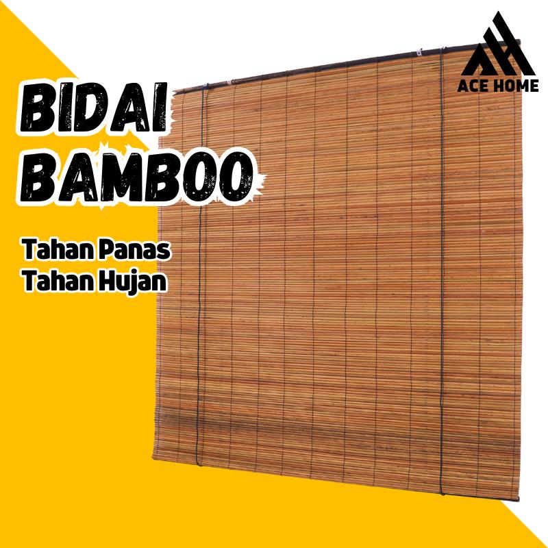 ACE HOME Bidai Buluh Luar Rumah Bamboo Blinds Outdoor Tahan Panas ...