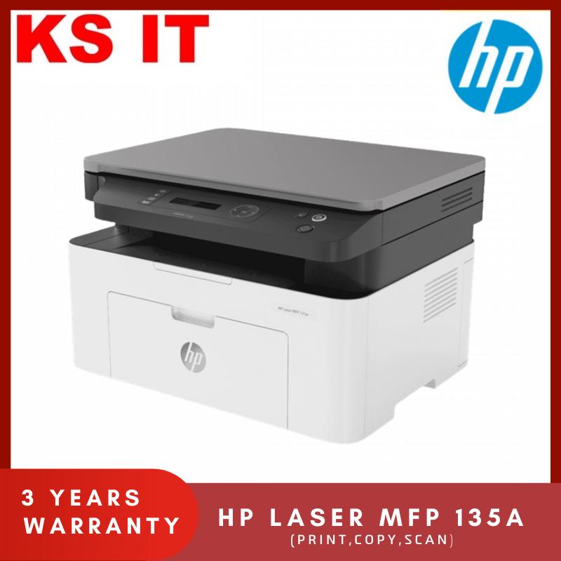 HP Laser MultiFunction Printer MFP 135a/135w - Print, Copy, Scan ...