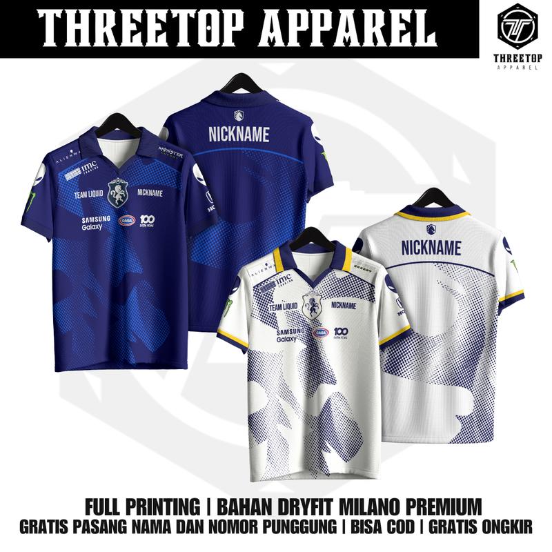 Jersey Tim Liquid Gaming Terbaru 2025 Gratis Pasang Nama - Shop | Tokopedia