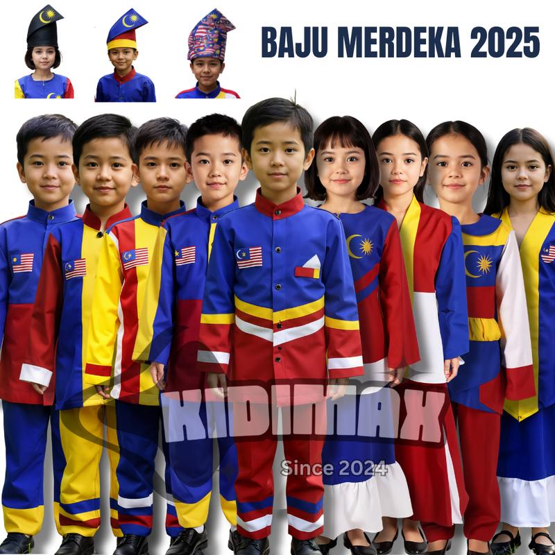 Baju Merdeka (High Quality) Como Crepe Kain 2025 - TikTok Shop Malaysia