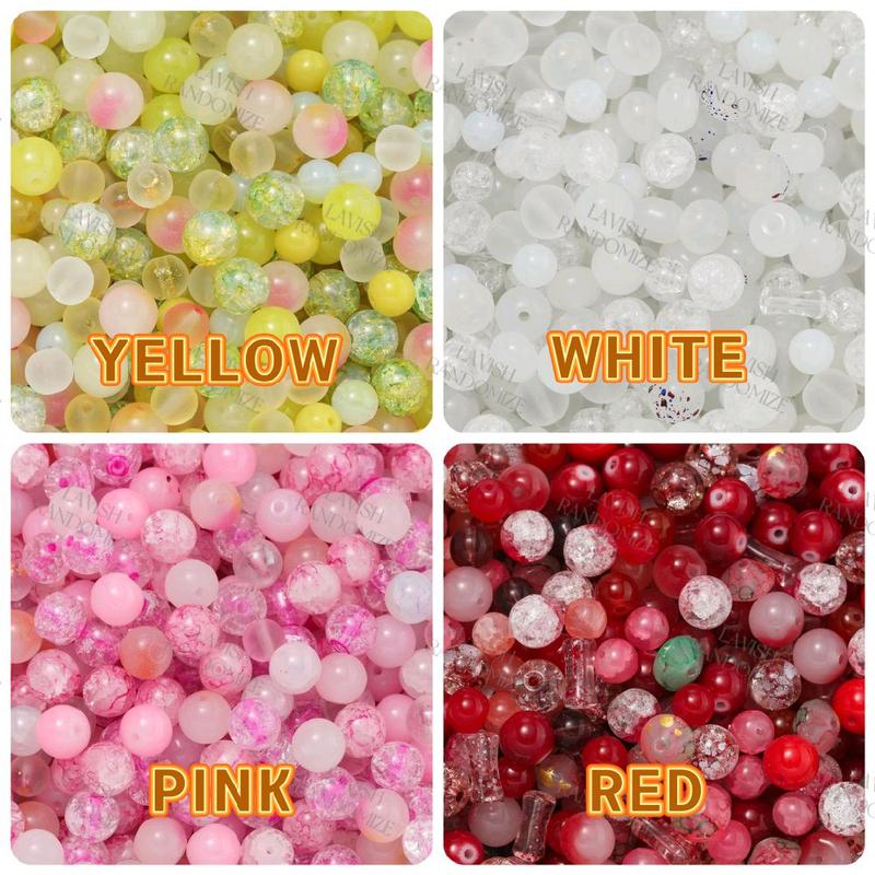 Variant Beads in pack, 18K Gold and Silver Bracelet for DIY Jewelry ...