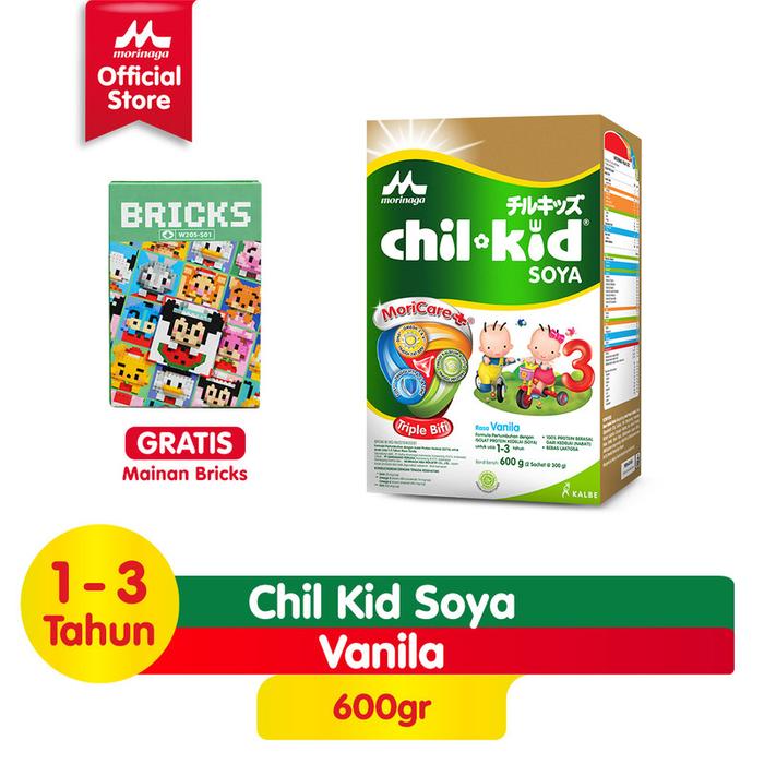 Promo Chil Kid Soya Vanila 600 g Susu Pertumbuhan Anak Usia 1-3 Tahun ...