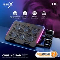 Promo Cooling pad JETE LX1 pendingin Laptop notebook cooler gaming RGB ...