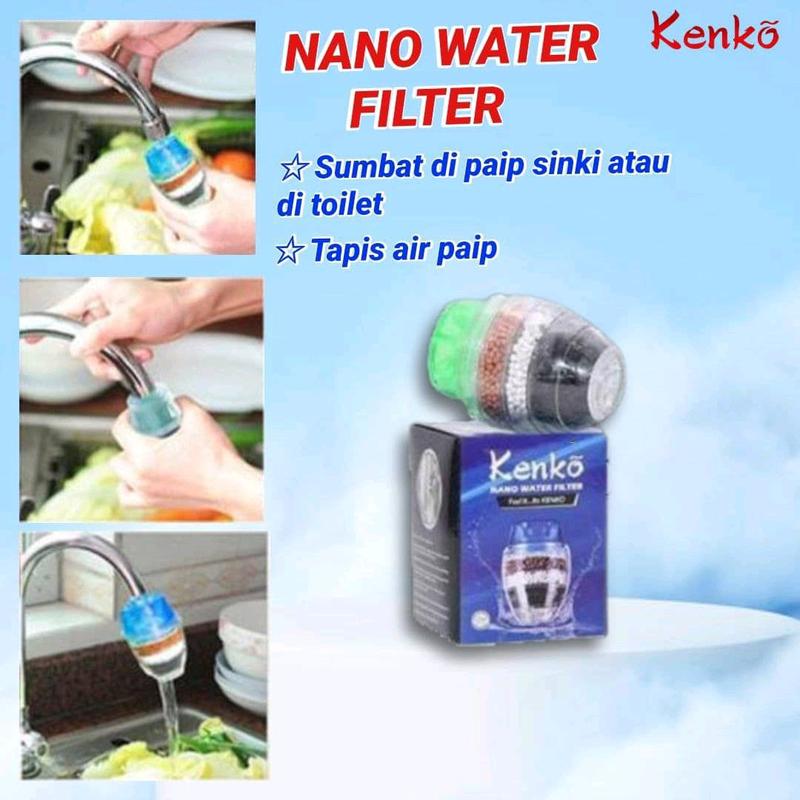 Penapis Air Nano Toilet Kenko untuk Tandas dan Sinki - Alat Menapis ...
