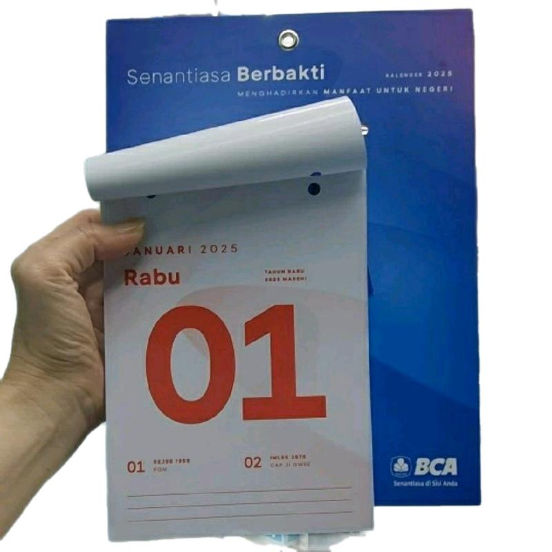 kalender harian 2025 / kalender bank 2025 - Shop | Tokopedia