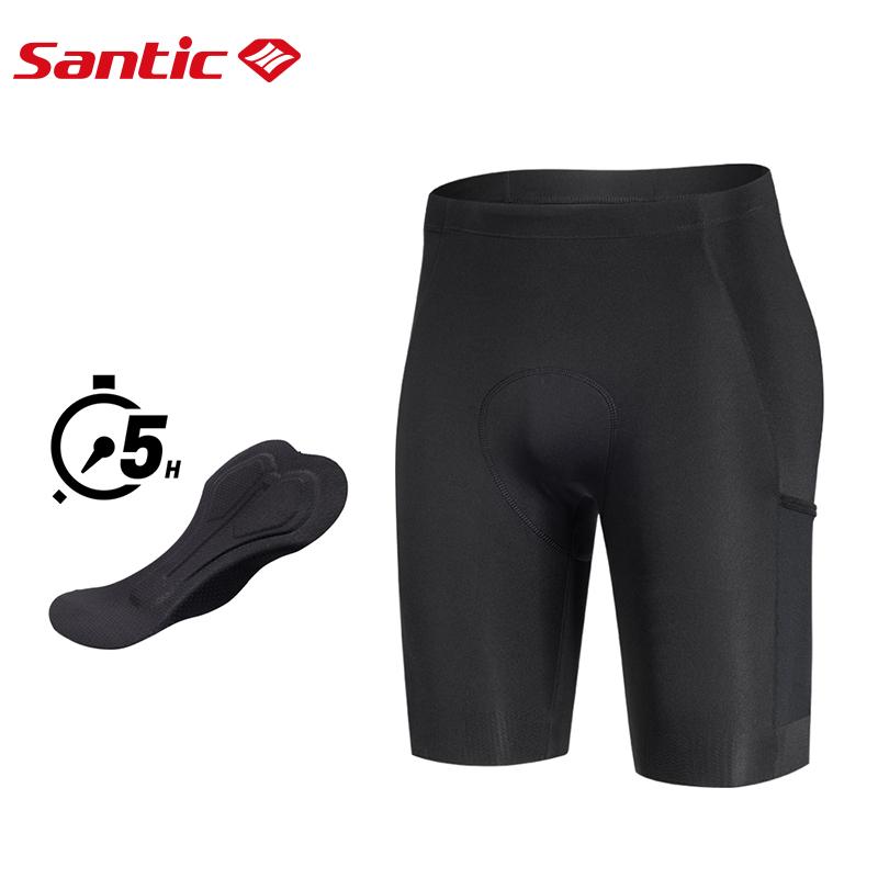 Santic Cycling Shorts Men Bike Shorts 4D Padding 5 Hours Riding ...