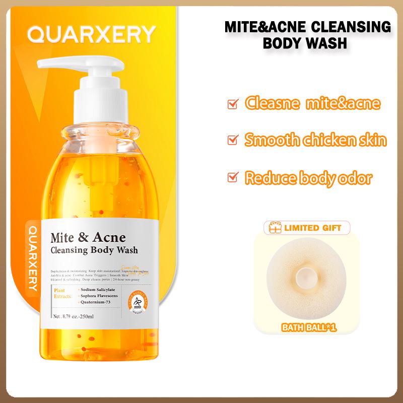 QUARXERY Anti Acne and Mite Shower gel All Skin - TikTok Shop Philippines