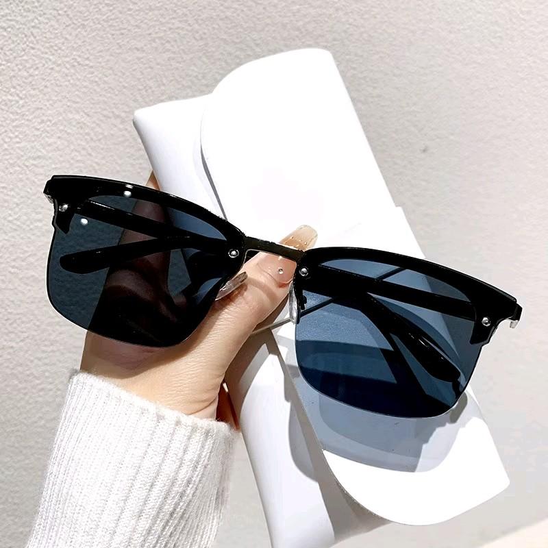 new frameless sunglasses frer case and wiper - TikTok Shop Philippines