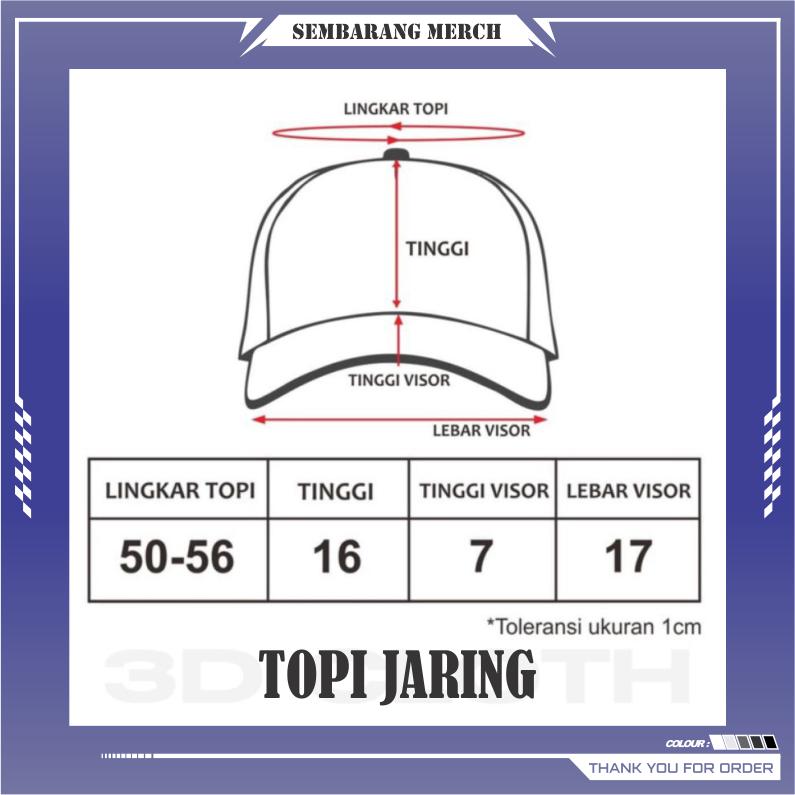 TOPI JARING TRUCKER MAHESA SIMPATIK MUSIC NANDA RAMAYANA ORKES DANGDUT ...