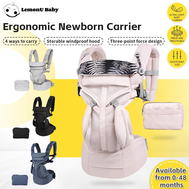 Ergonomic Baby Carrier Omi 360 All Round Shoulder Carrier Lumbar ...