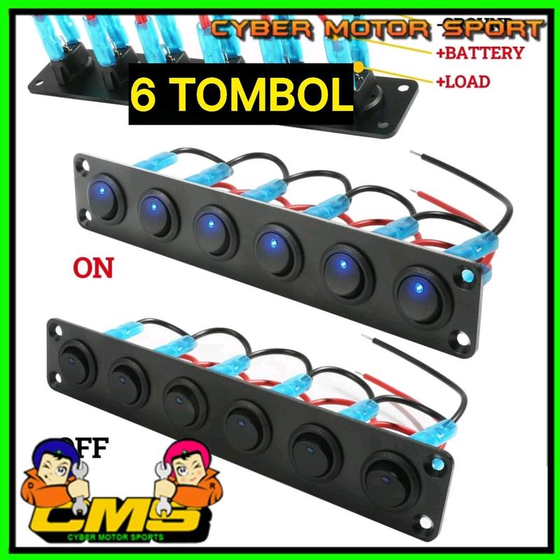 saklar panel bulat pendek saklar panel mobil saklar panel kapal - Shop ...