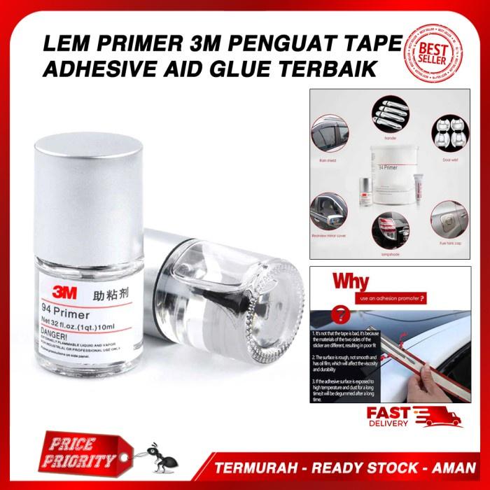 Promo Lem Primer 3M Penguat Perekat Double Tape Akrilik Mika Talang Air ...