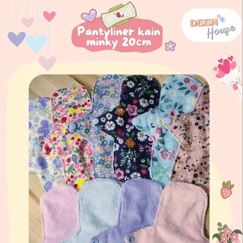 Pantyliner kain minky kalis air 20cm | pad kain | sanitary pad - TikTok ...