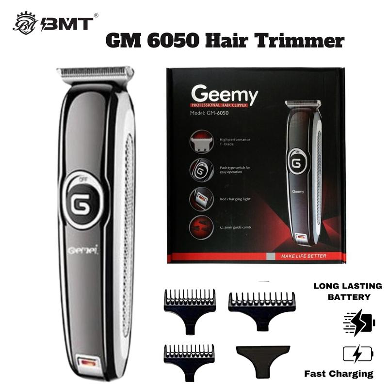Geemy GM-6050 Professional Hair Trimmer Beard Trimer for Men - TikTok ...
