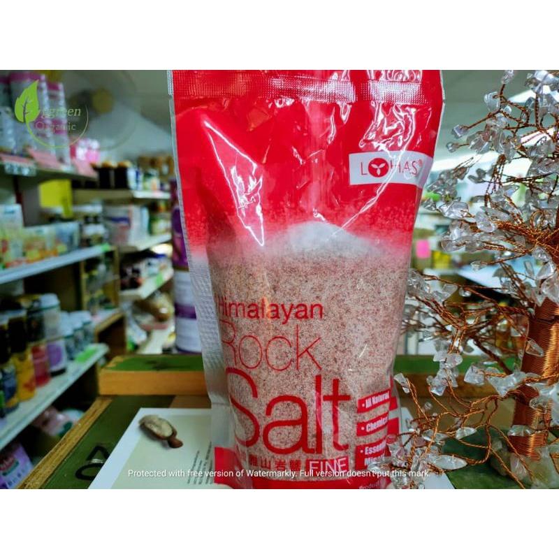 LOHAS-NATURAL FINE HIMALAYA ROCK SALT 500GM - TikTok Shop Malaysia