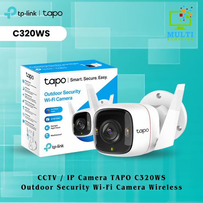 Jual TP-LINK Tapo C320WS Outdoor Security Wi-Fi Camera - Tplink C 320ws ...