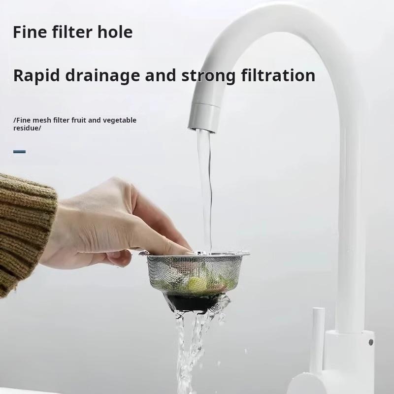 Penapis Sinki, Bahan Keluli Tahan Karat, Serbaguna, Skrin Jaringan ...