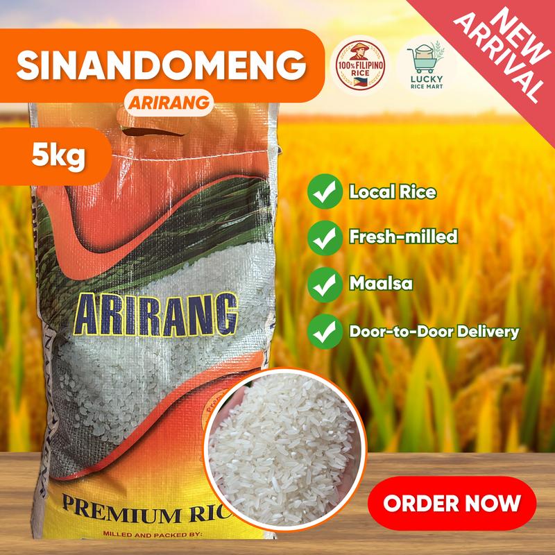 Arirang Premium Sinandomeng Rice 5kg - legit, masarap, maalsa, - TikTok ...