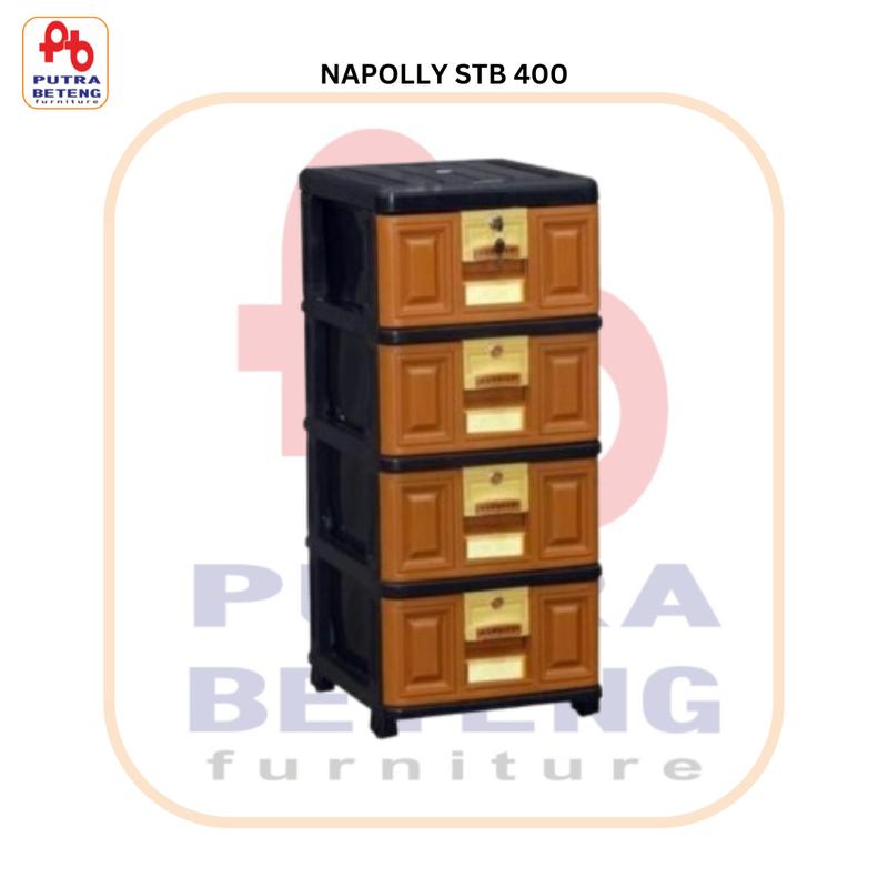 Lemari Plastik Napolly STB 400 Furniture - Shop | Tokopedia