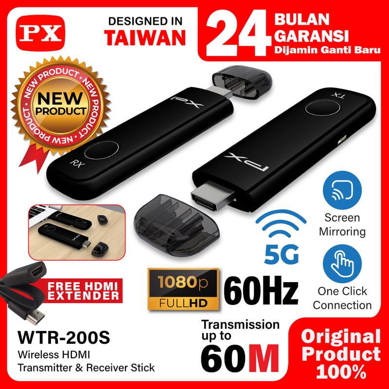 Wireless Audio Video Transmitter Receiver Extender PX WTR-200S - Shop ...
