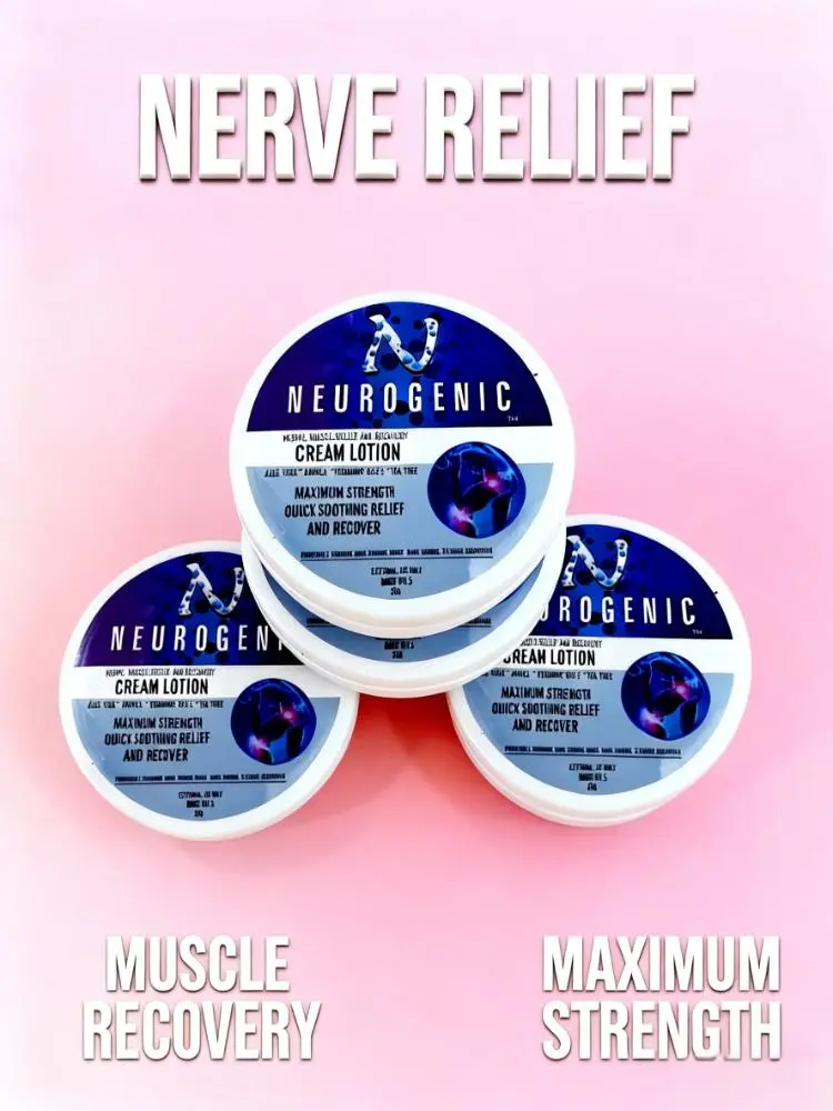 Nerve Pain Relief with Soothing Formula: 50g Neurogenic Muscle Cream ...