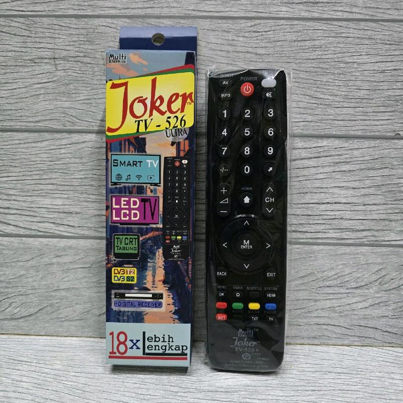 Remot TV Multi / Remote TV Universal JOKER - Shop | Tokopedia