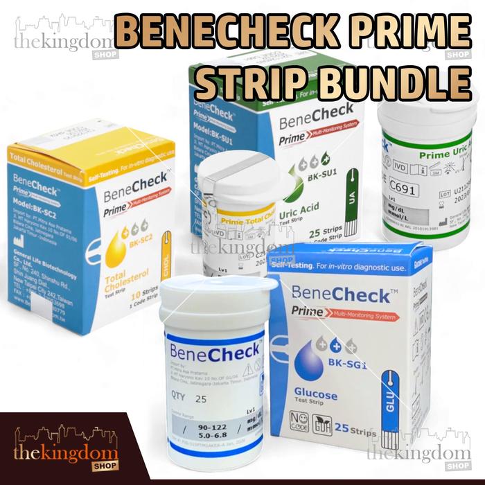 Promo BeneCheck Prime 3in1 Multi-Monitoring System Alat Cek Gula ...