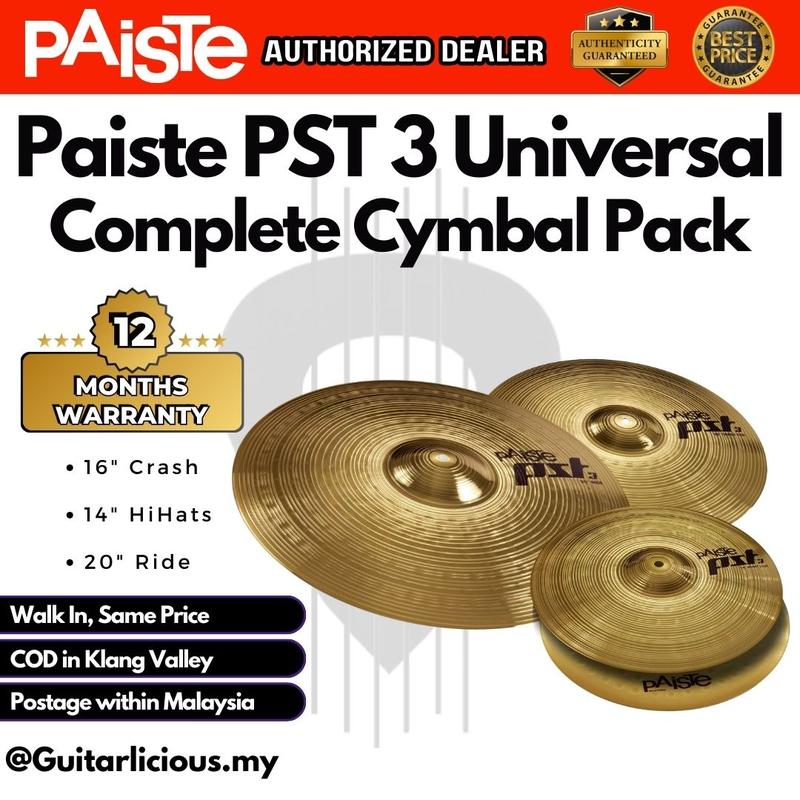 Paiste PST 3 Universal Cymbal Set 14inch Hi-Hat / 16inch Crash - TikTok ...