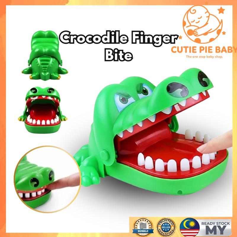 Crocodile Finger Biting Toy Tooth Extraction Game Hand Bitin - TikTok ...