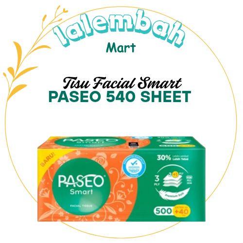 Tisu Paseo Smart 500+40 Sheet - Tisu Facial wajah Tissue - Shop | Tokopedia