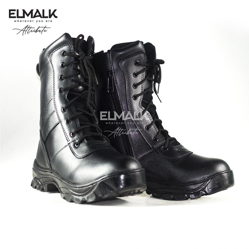 Sepatu PDL TNI Kulit Asli Model Jatah Satpam Security Banser - Shop ...